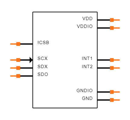 BMA400 Symbol, Footprint & 3D Model by Bosch Sensortec | SnapMagic ...