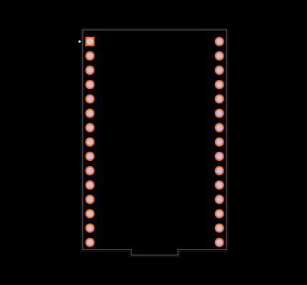 ESP8266-DEVKITC-02U-F Symbol, Footprint & 3D Model by Espressif Systems ...