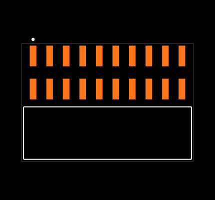 BF112-20-A-N-D footprint & symbol by Global Connector Technology | SnapEDA