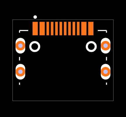USB4730-GF-A Symbol, Footprint & 3D Model by Global Connector ...