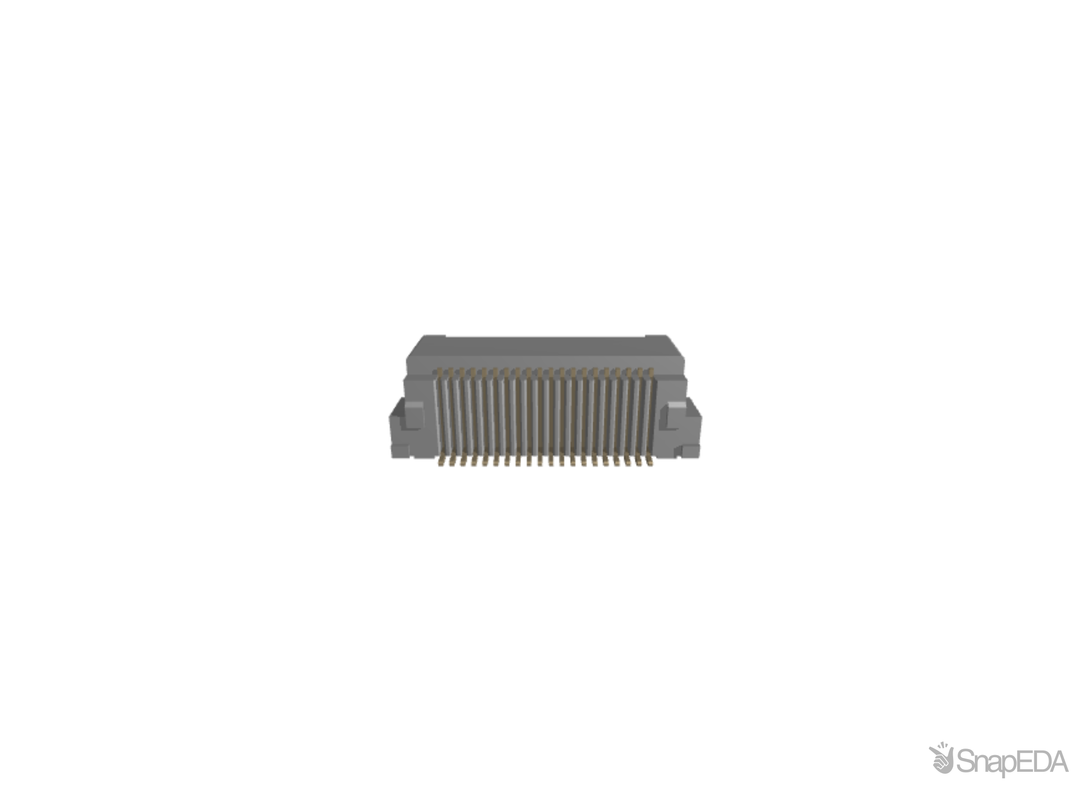 40PS-JMDSS-G-1-TF(LF)(SN) footprint & symbol by JST | SnapMagic Search