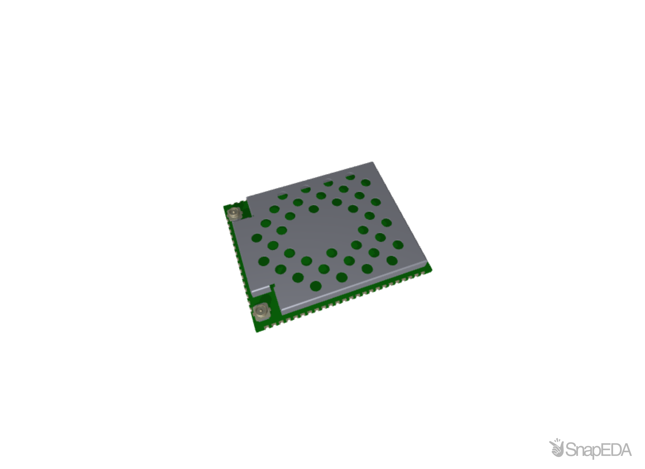 PMDDL2450 Symbol, Footprint & 3D Model by Microhard Systems | SnapMagic ...