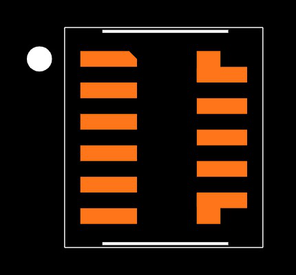 MP28164GD-Z footprint & symbol by Monolithic Power Systems Inc ...
