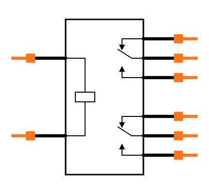 PY08-02 footprint & symbol by Omron Automation and Safety | SnapMagic ...