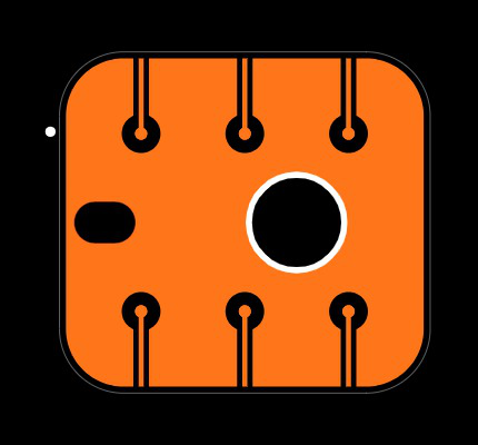 BE70A-M-18SP-2-2-03-0152 footprint & symbol by Samtec | SnapMagic Search