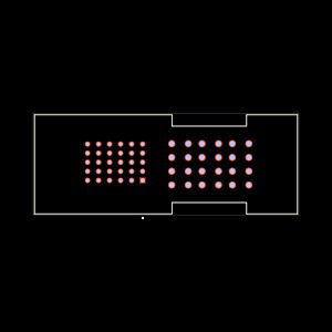 ET60S-D03-5-06-000-S-VP-S footprint & symbol by Samtec | SnapMagic Search