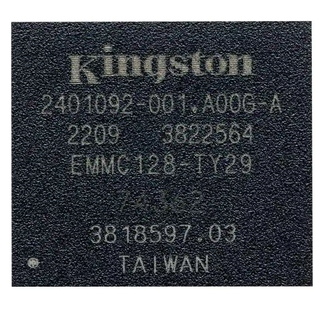 EMMC128-TY29-5B111 Symbol, Footprint & 3D Model by Kingston | SnapMagic ...