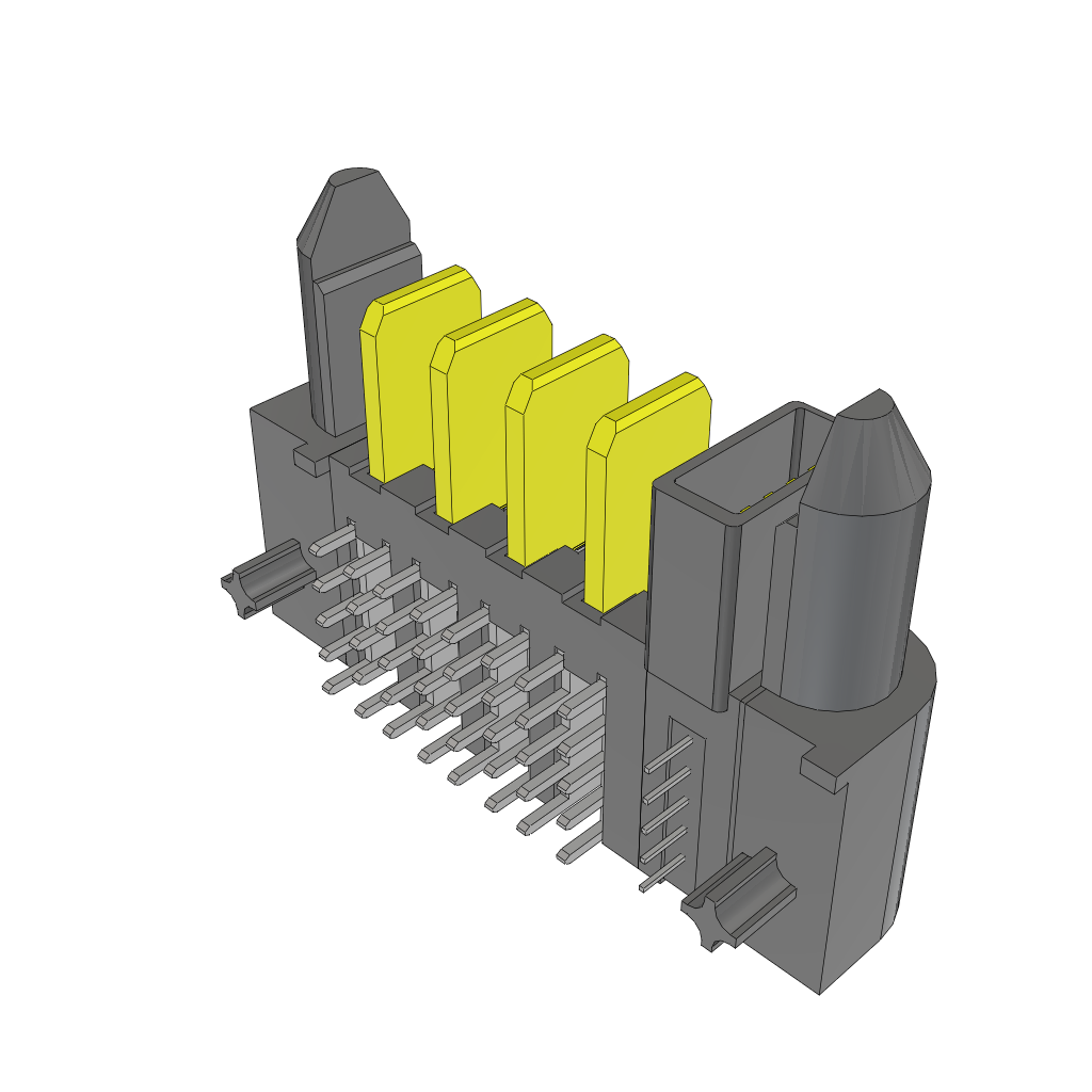 ET60T-D04-5-01-000-S-R1-S Symbol, Footprint & 3D Model by Samtec ...