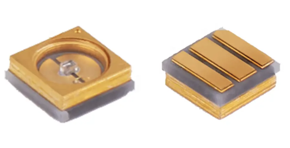 GG-3535UVB-1020 footprint & symbol by Techno | SnapMagic Search