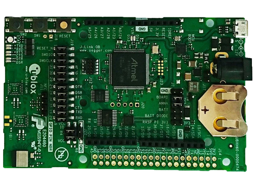 EVK-ANNA-B112C-00 footprint & symbol by u-blox | SnapEDA